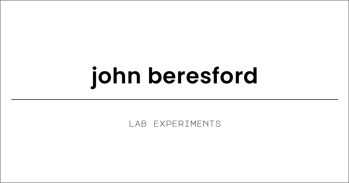 Lab - John Beresford